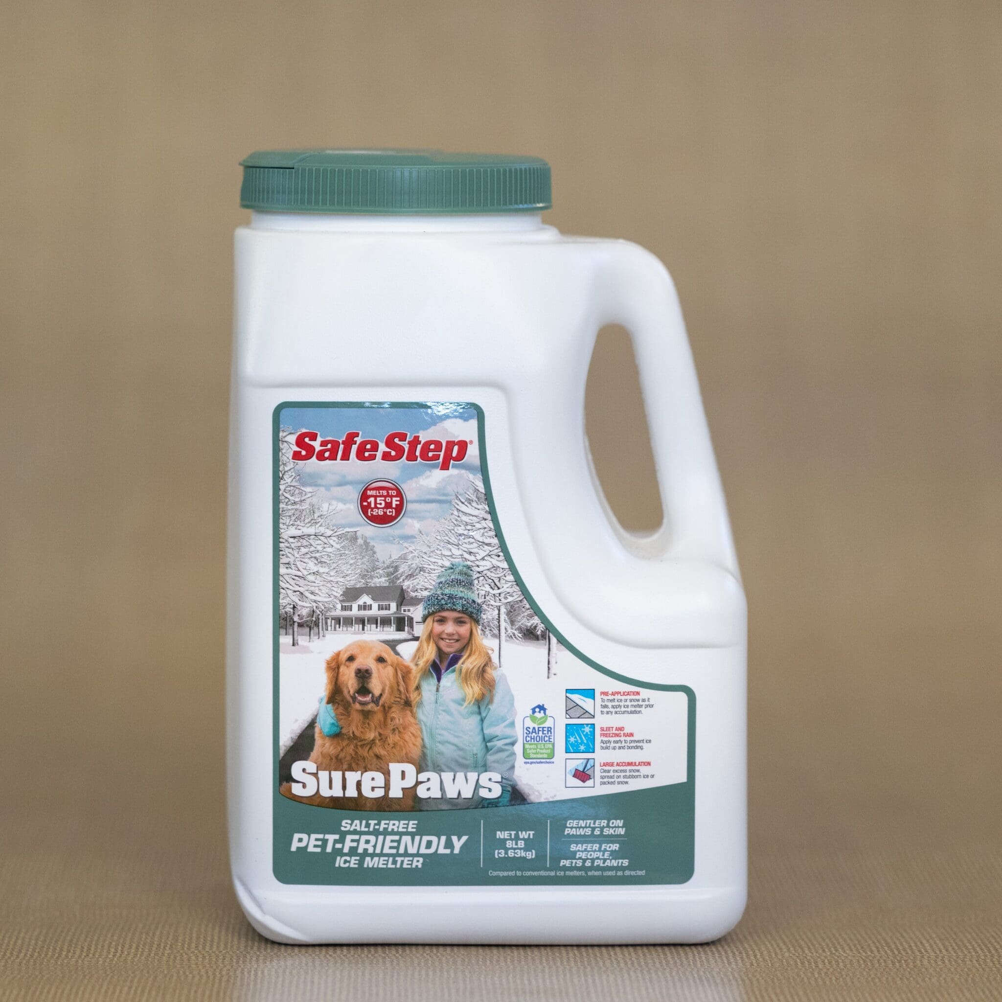 Safe Step Sure Paws Ice Melter - 8lb jug | Hsu Growing Supply - soil ...