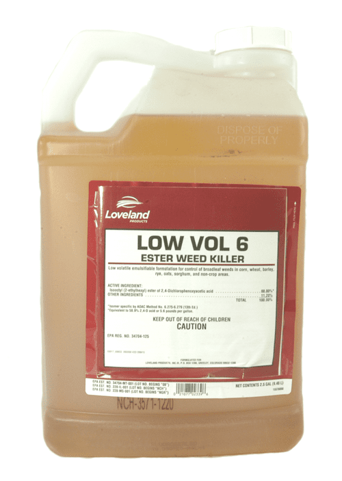 Loveland Low Vol 6 Ester Weed Killer - 2.5 gal jug | Hsu Growing Supply ...