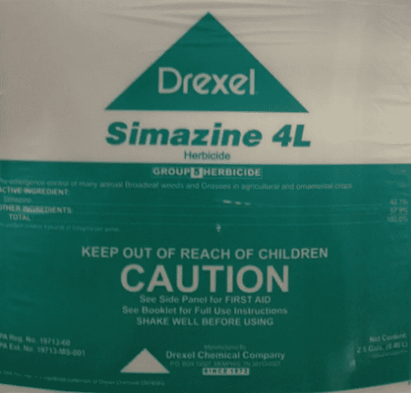 Drexel Simazine 4L - 2.5 gal jug | Hsu Growing Supply - soil mulch ...